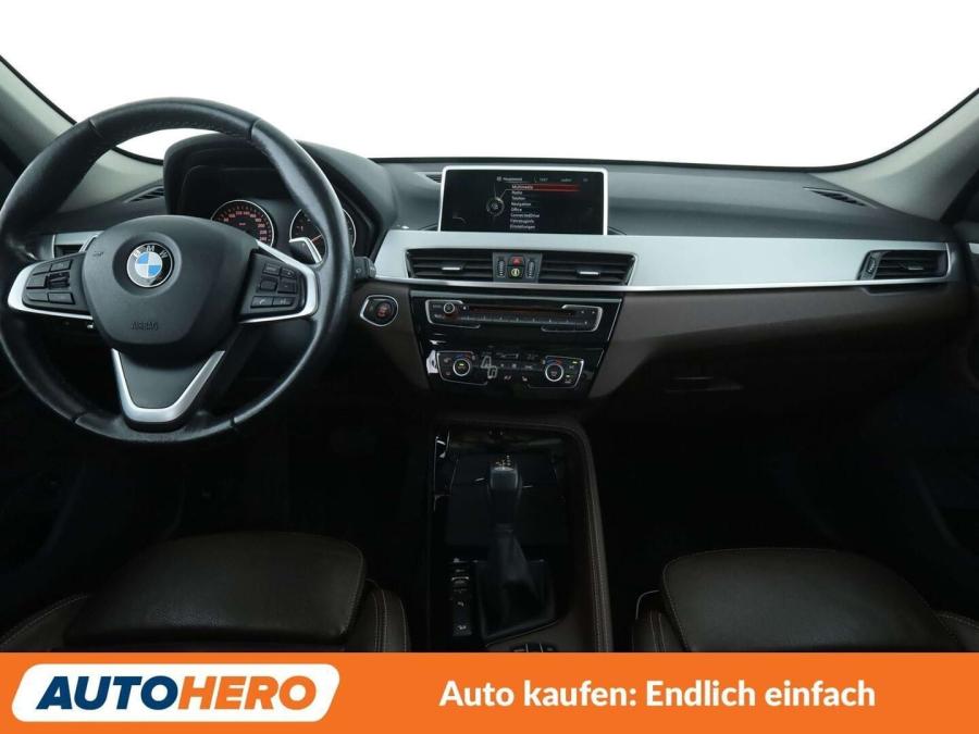 Black BMW X1 2017 in Kaunas, with an engine capacity of 2.00 L and mileage of 66 thousand km for 24450 €, photo 12 on AUTOMOTO.COM.LV