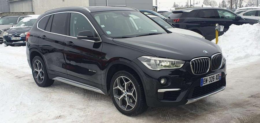 Melns BMW X1 2017 Tauragė, ar dzinēja tilpumu 2.00 L un nobraukumu 84 tūkst. km par 15600 €, foto 3 vietnē AUTOMOTO.COM.LV
