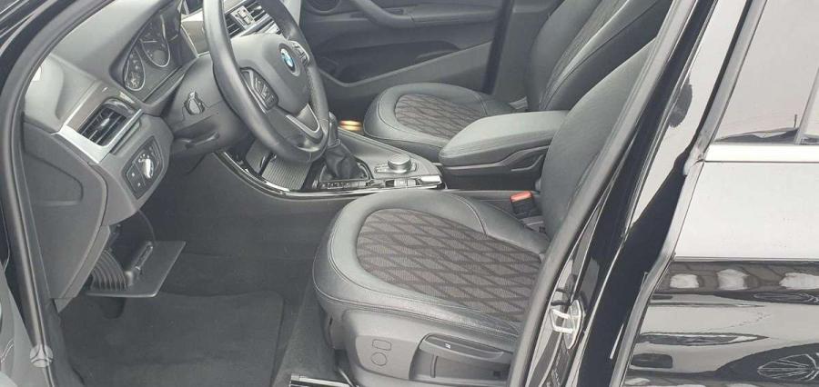 Melns BMW X1 2017 Tauragė, ar dzinēja tilpumu 2.00 L un nobraukumu 84 tūkst. km par 15600 €, foto 13 vietnē AUTOMOTO.COM.LV
