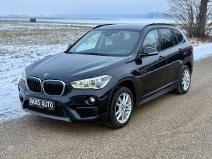 Melns BMW X1 2017 Vilkaviškis, ar dzinēja tilpumu 2.00 L un nobraukumu 276 tūkst. km par 12900 €, foto  vietnē AUTOMOTO.COM.LV