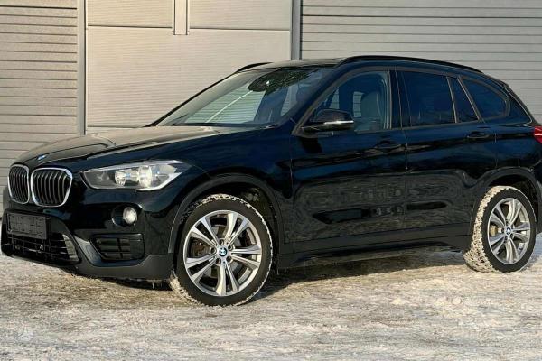 Melns BMW X1 2017 Utena, ar dzinēja tilpumu 2.00 L un nobraukumu 261 tūkst. km par 10999 €, foto 4 vietnē AUTOMOTO.COM.LV