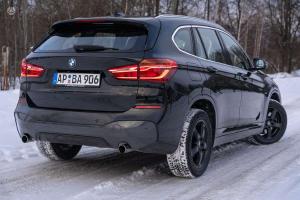 Black BMW X1 2017 in Vilnius, with an engine capacity of 2.00 L and mileage of 238 thousand km for 14500 €, photo 16 on AUTOMOTO.COM.LV
