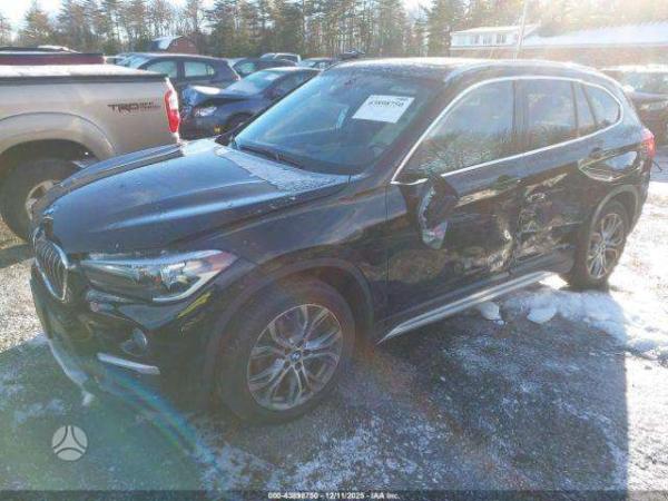 Black BMW X1 2017 in Klaipeda, with an engine capacity of 2.00 L and mileage of 79 thousand km for 6500 €, photo 2 on AUTOMOTO.COM.LV