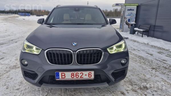 Melns BMW X1 2017 Talsi, ar dzinēja tilpumu 2.00 L un nobraukumu 0 tūkst. km par 14970 €, foto 2 vietnē AUTOMOTO.COM.LV