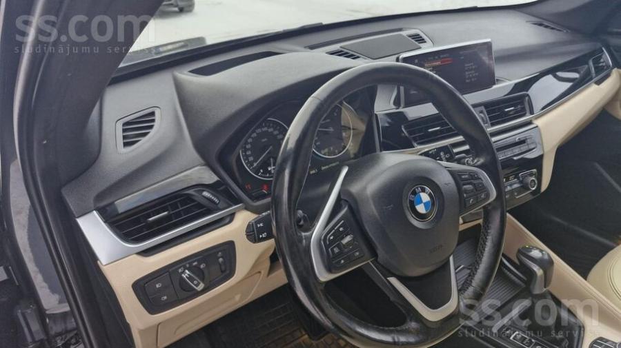 Melns BMW X1 2017 Talsi, ar dzinēja tilpumu 2.00 L un nobraukumu 0 tūkst. km par 14970 €, foto 11 vietnē AUTOMOTO.COM.LV