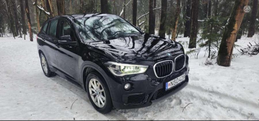 Melns BMW X1 2017 Kauņa, ar dzinēja tilpumu 2.00 L un nobraukumu 380 tūkst. km par 12190 €, foto 8 vietnē AUTOMOTO.COM.LV