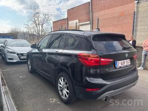 Black BMW X1 2017 in Riga, with an engine capacity of 1.50 L and mileage of 0 thousand km for 12950 €, photo 3 on AUTOMOTO.COM.LV
