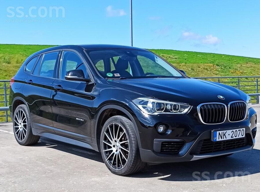 Melns BMW X1 2017 Rīga, ar dzinēja tilpumu 2.00 L un nobraukumu 182 tūkst. km par 16500 €, foto 1 vietnē AUTOMOTO.COM.LV
