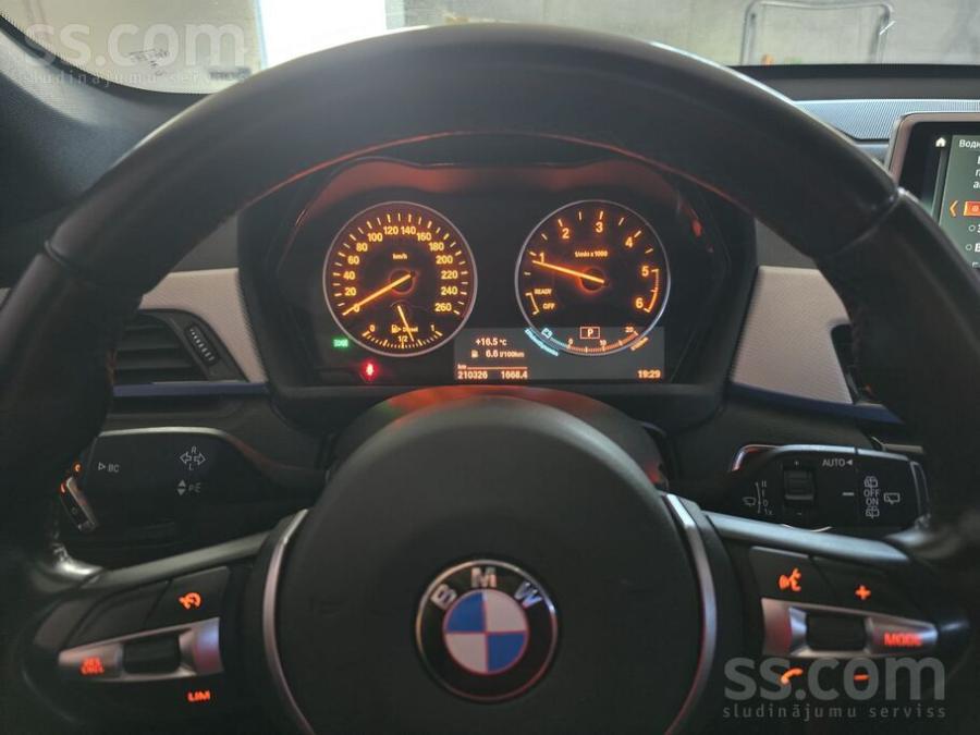 Black BMW X1 2017 in Riga, with an engine capacity of 2.00 L and mileage of 210 thousand km for 17500 €, photo 13 on AUTOMOTO.COM.LV