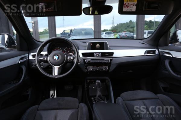 Melns BMW X1 2017 Tukums, ar dzinēja tilpumu 2.00 L un nobraukumu 180 tūkst. km par 15690 €, foto 7 vietnē AUTOMOTO.COM.LV