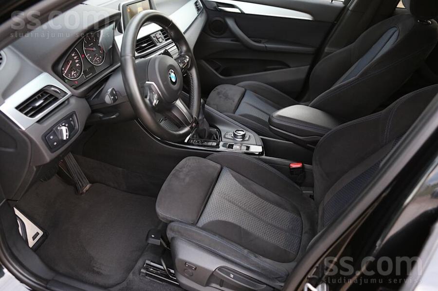 Black BMW X1 2017 in Tukums, with an engine capacity of 2.00 L and mileage of 180 thousand km for 15690 €, photo 9 on AUTOMOTO.COM.LV