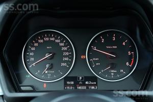 Black BMW X1 2017 in Tukums, with an engine capacity of 2.00 L and mileage of 180 thousand km for 15690 €, photo 14 on AUTOMOTO.COM.LV