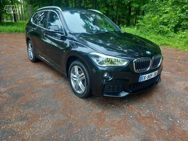 Black BMW X1 2017 in Utena, with an engine capacity of 2.00 L and mileage of 233 thousand km for 13300 €, photo 1 on AUTOMOTO.COM.LV