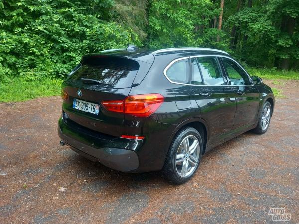Black BMW X1 2017 in Utena, with an engine capacity of 2.00 L and mileage of 233 thousand km for 13300 €, photo 10 on AUTOMOTO.COM.LV