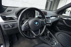 Black BMW X1 2017 in Klaipeda, with an engine capacity of 2.00 L and mileage of 190 thousand km for 13400 €, photo 19 on AUTOMOTO.COM.LV