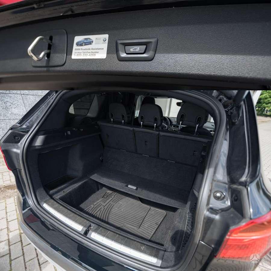 Black BMW X1 2017 in Klaipeda, with an engine capacity of 2.00 L and mileage of 190 thousand km for 13400 €, photo 31 on AUTOMOTO.COM.LV