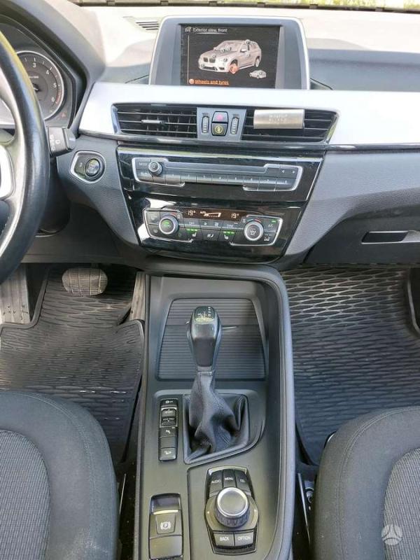 Melns BMW X1 2017 Kauņa, ar dzinēja tilpumu 2.00 L un nobraukumu 347 tūkst. km par 9900 €, foto 9 vietnē AUTOMOTO.COM.LV