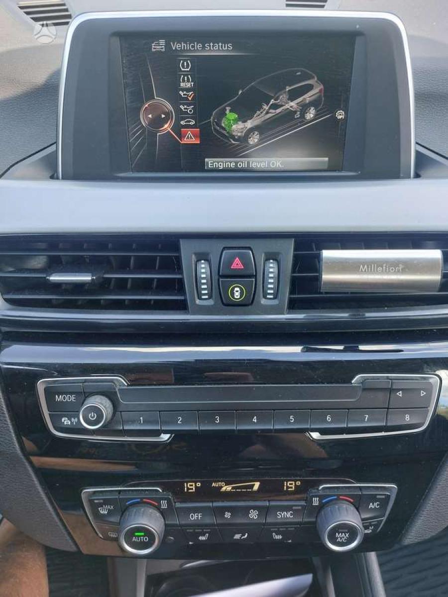 Melns BMW X1 2017 Kauņa, ar dzinēja tilpumu 2.00 L un nobraukumu 347 tūkst. km par 9900 €, foto 11 vietnē AUTOMOTO.COM.LV
