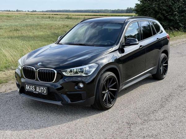 Melns BMW X1 2017 Vilkaviškis, ar dzinēja tilpumu 2.00 L un nobraukumu 212 tūkst. km par 12600 €, foto 1 vietnē AUTOMOTO.COM.LV