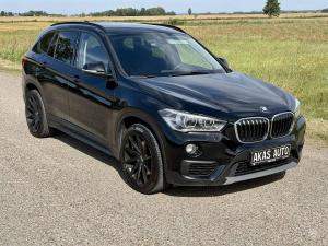 Black BMW X1 2017 in Vilkaviskis, with an engine capacity of 2.00 L and mileage of 212 thousand km for 12600 €, photo 3 on AUTOMOTO.COM.LV