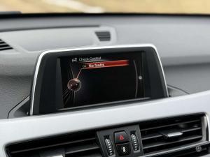 Black BMW X1 2017 in Vilkaviskis, with an engine capacity of 2.00 L and mileage of 212 thousand km for 12600 €, photo 15 on AUTOMOTO.COM.LV