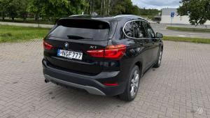 Black BMW X1 2017 in Vilnius, with an engine capacity of 2.00 L and mileage of 213 thousand km for 13300 €, photo  on AUTOMOTO.COM.LV