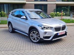 Black BMW X1 2017 in Vilnius, with an engine capacity of 2.00 L and mileage of 211 thousand km for 12899 €, photo  on AUTOMOTO.COM.LV