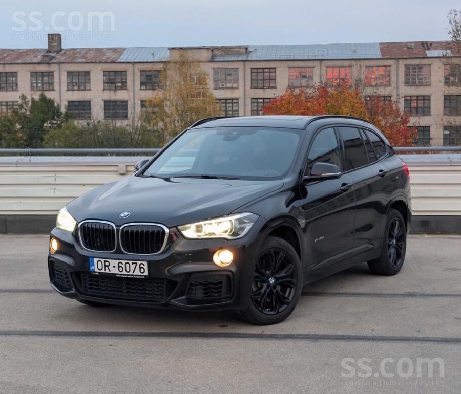 Melns BMW X1 2017 Rīga, ar dzinēja tilpumu 2.00 L un nobraukumu 213 tūkst. km par 15600 €, foto 1 vietnē AUTOMOTO.COM.LV