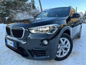 Melns BMW X1 2018 Viļņa, ar dzinēja tilpumu 2.00 L un nobraukumu 296 tūkst. km par 13500 €, foto  vietnē AUTOMOTO.COM.LV