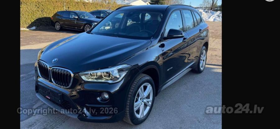 Melns BMW X1 2018 Tallina, ar dzinēja tilpumu 2.00 L un nobraukumu 196 tūkst. km par 14850 €, foto 1 vietnē AUTOMOTO.COM.LV