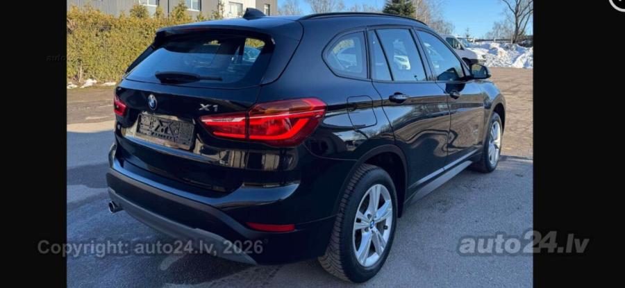 Melns BMW X1 2018 Tallina, ar dzinēja tilpumu 2.00 L un nobraukumu 196 tūkst. km par 14850 €, foto 4 vietnē AUTOMOTO.COM.LV