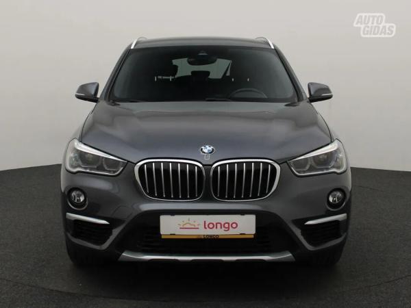Black BMW X1 2018 in Vilnius, with an engine capacity of 2.00 L and mileage of 154 thousand km for 16999 €, photo 3 on AUTOMOTO.COM.LV