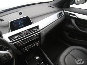 Black BMW X1 2018 in Vilnius, with an engine capacity of 2.00 L and mileage of 154 thousand km for 16999 €, photo 22 on AUTOMOTO.COM.LV