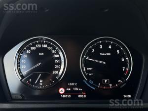 Black BMW X1 2018 in Riga, with an engine capacity of 1.50 L and mileage of 146 thousand km for 15500 €, photo 11 on AUTOMOTO.COM.LV