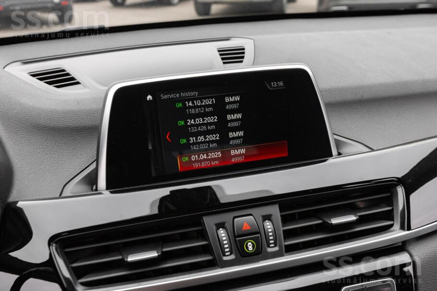 Melns BMW X1 2018 Jelgava, ar dzinēja tilpumu 2.00 L un nobraukumu 0 tūkst. km par 14600 €, foto 14 vietnē AUTOMOTO.COM.LV