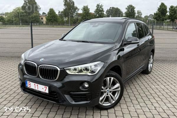 Black BMW X1 2018 in Jelgava, with an engine capacity of 2.00 L and mileage of 0 thousand km for 15450 €, photo 2 on AUTOMOTO.COM.LV