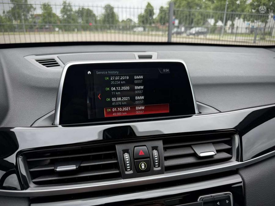 Melns BMW X1 2018 Joniškis, ar dzinēja tilpumu 2.00 L un nobraukumu 157 tūkst. km par 15450 €, foto 19 vietnē AUTOMOTO.COM.LV