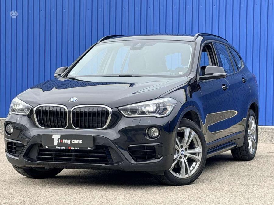 Melns BMW X1 2018 Kauņa, ar dzinēja tilpumu 2.00 L un nobraukumu 181 tūkst. km par 15900 €, foto 1 vietnē AUTOMOTO.COM.LV