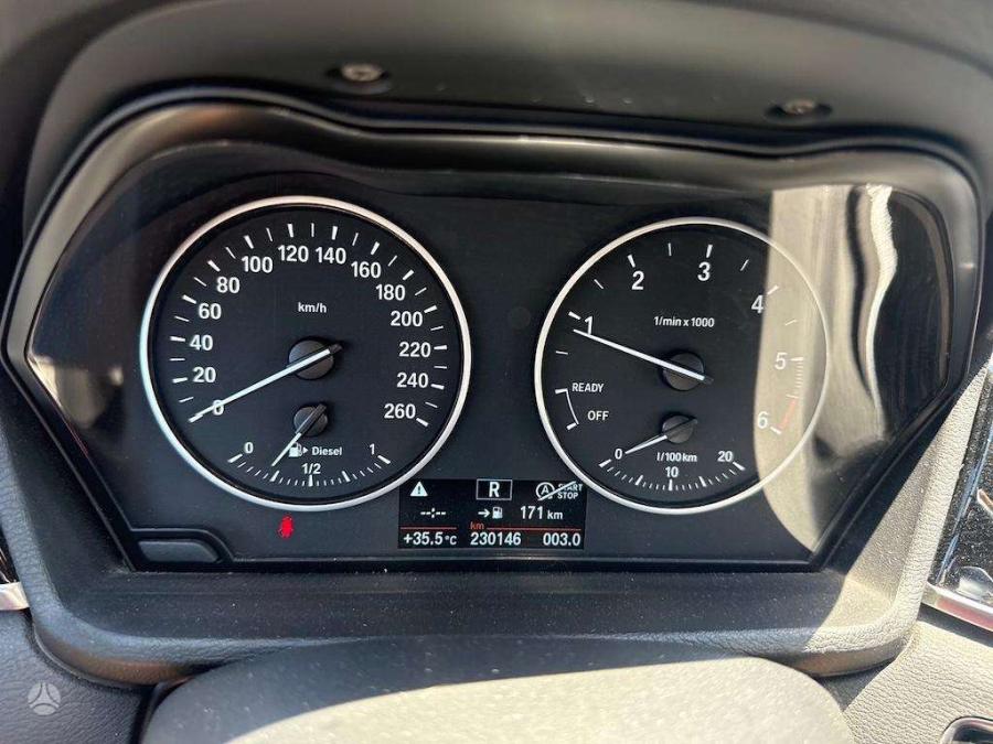 Black BMW X1 2018 in Siauliai, with an engine capacity of 2.00 L and mileage of 230 thousand km for 11700 €, photo 21 on AUTOMOTO.COM.LV
