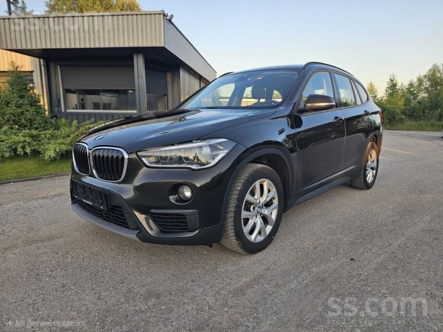 Melns BMW X1 2018 Bauska, ar dzinēja tilpumu 2.00 L un nobraukumu 240 tūkst. km par 12999 €, foto 1 vietnē AUTOMOTO.COM.LV