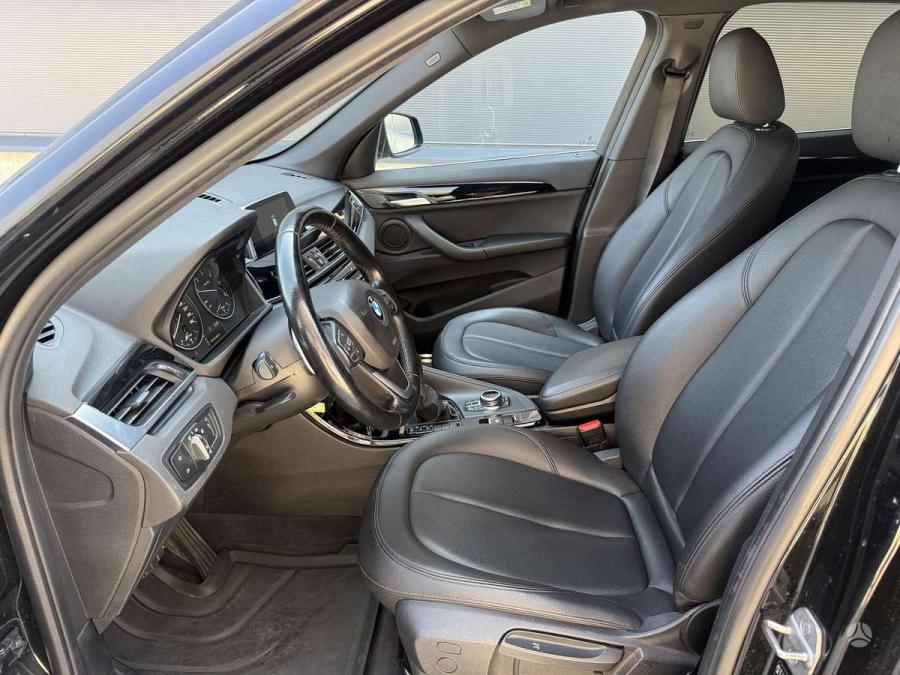 Melns BMW X1 2018 Šauļi, ar dzinēja tilpumu 2.00 L un nobraukumu 230 tūkst. km par 11700 €, foto 15 vietnē AUTOMOTO.COM.LV