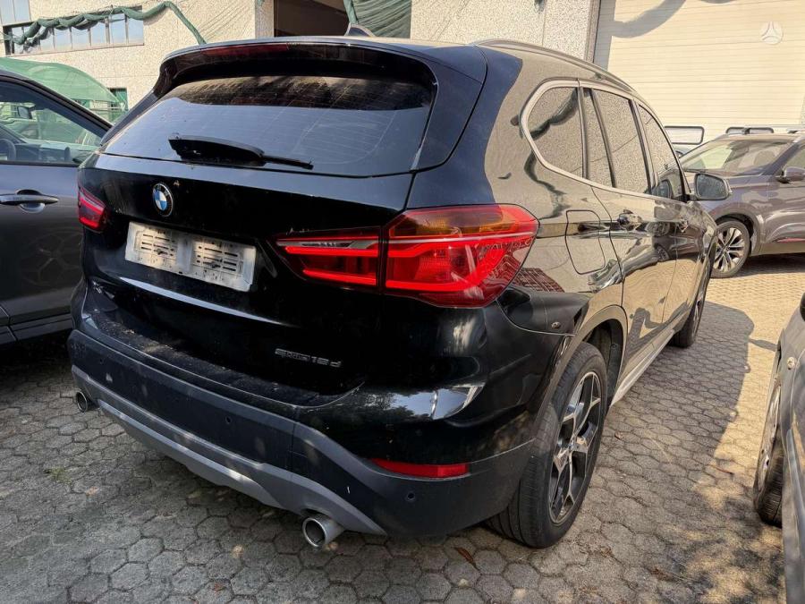 Melns BMW X1 2018 Šauļi, ar dzinēja tilpumu 2.00 L un nobraukumu 168 tūkst. km par 14200 €, foto 5 vietnē AUTOMOTO.COM.LV