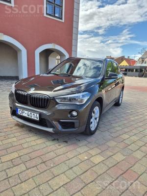 Black BMW X1 2018 in Bauska, with an engine capacity of 2.00 L and mileage of 241 thousand km for 13400 €, photo  on AUTOMOTO.COM.LV