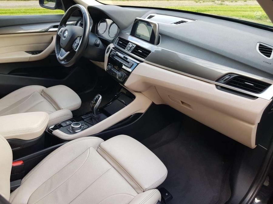 Melns BMW X1 2018 Šauļi, ar dzinēja tilpumu 2.00 L un nobraukumu 168 tūkst. km par 13900 €, foto 10 vietnē AUTOMOTO.COM.LV