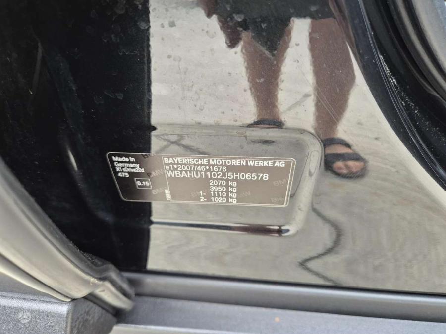 Black BMW X1 2018 in Utena, with an engine capacity of 2.00 L and mileage of 226 thousand km for 12490 €, photo 26 on AUTOMOTO.COM.LV