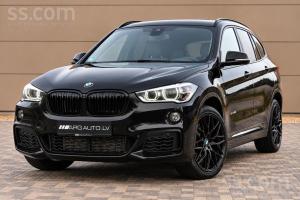 Black BMW X1 2018 in Tukums, with an engine capacity of 2.00 L and mileage of 162 thousand km for 17990 €, photo 4 on AUTOMOTO.COM.LV