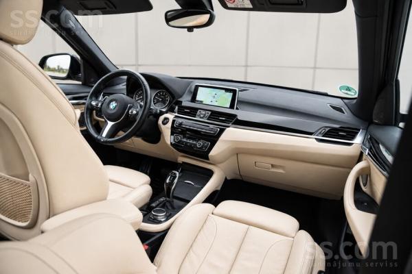Melns BMW X1 2018 Tukums, ar dzinēja tilpumu 2.00 L un nobraukumu 162 tūkst. km par 17990 €, foto 6 vietnē AUTOMOTO.COM.LV