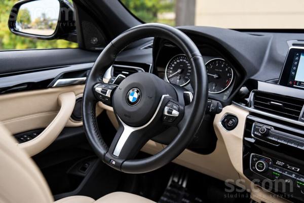 Melns BMW X1 2018 Tukums, ar dzinēja tilpumu 2.00 L un nobraukumu 162 tūkst. km par 17990 €, foto 8 vietnē AUTOMOTO.COM.LV