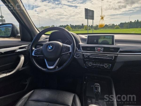БМВ Х1 2018 в Лиепая на AUTOMOTO.COM.LV Черный БМВ Х1 2018 в Лиепая, объемом двигателя 1.50 л и пробегом 200 тыс. км за 13350 €, фото 7 на AUTOMOTO.COM.LV
