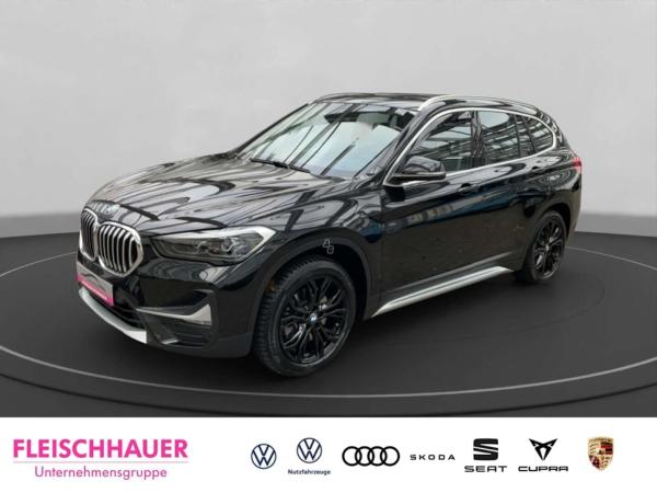 Black BMW X1 2019 in Kaunas, with an engine capacity of 2.00 L and mileage of 44 thousand km for 28559 €, photo 1 on AUTOMOTO.COM.LV
